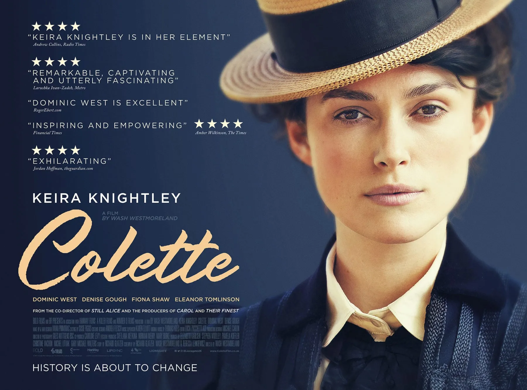 Movie Review - Colette (2018)