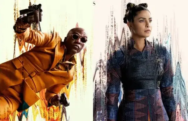 The Matrix Resurrections character posters feature Neo, Trinity, and ...