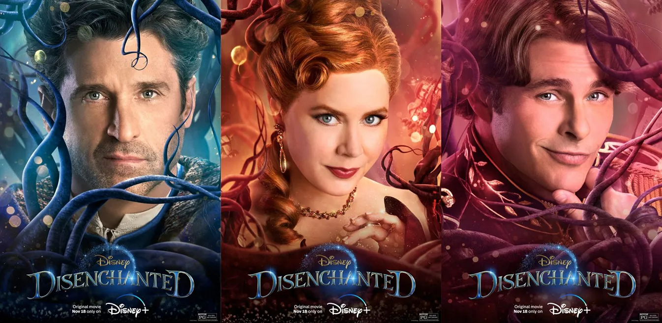Disney's Disenchanted gets nine character posters
