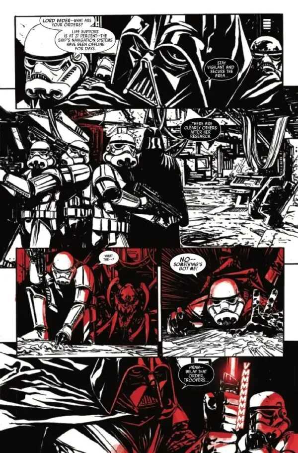 Star Wars: Darth Vader – Black, White & Red #2 - Comic Book Preview