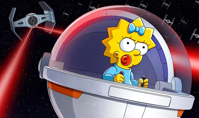 The Simpsons Star Wars short Maggie Simpson in Rogue Not Quite One ...