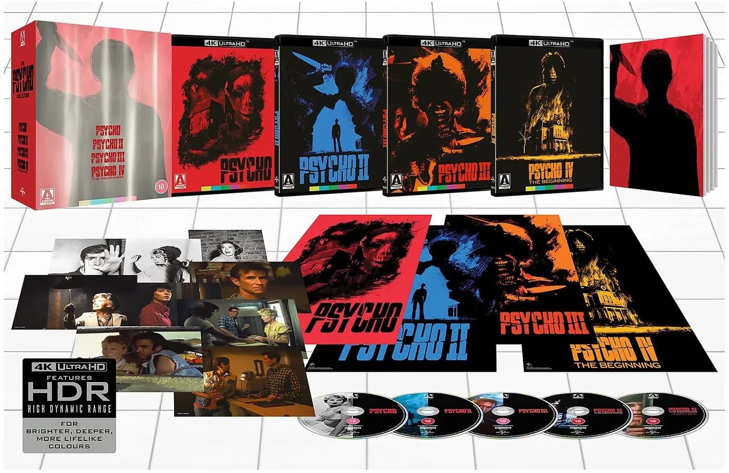 Arrow announces Psycho Collection 4K Ultra HD box set