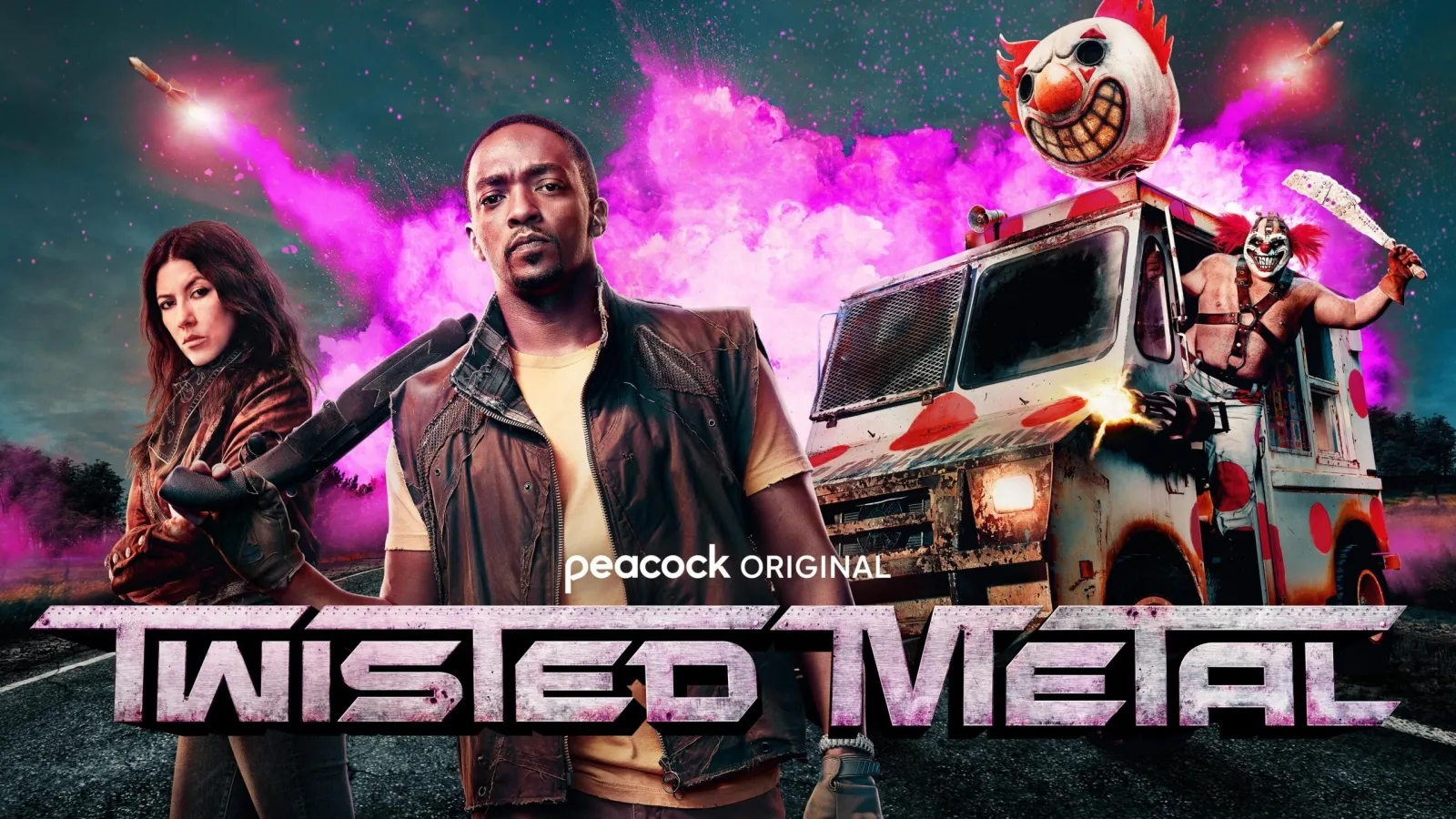 Anthony Mackie and Stephanie Beatriz play Twisted Metal in featurette for TV series adaptation