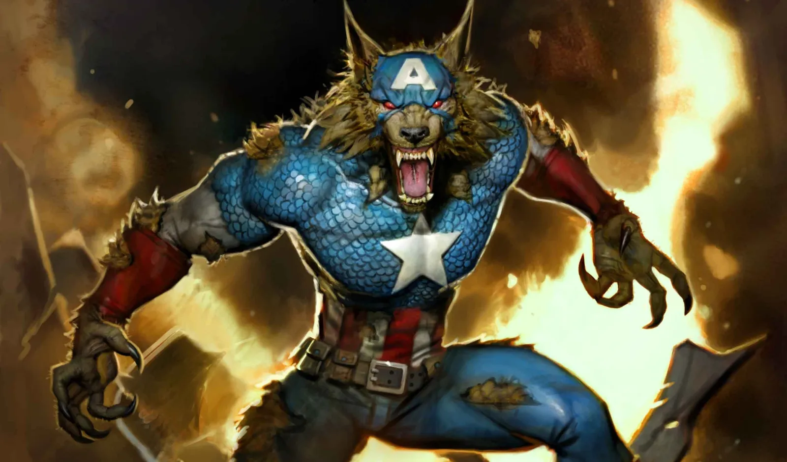 Captain America returning as CapWolf for new WWII series from Marvel