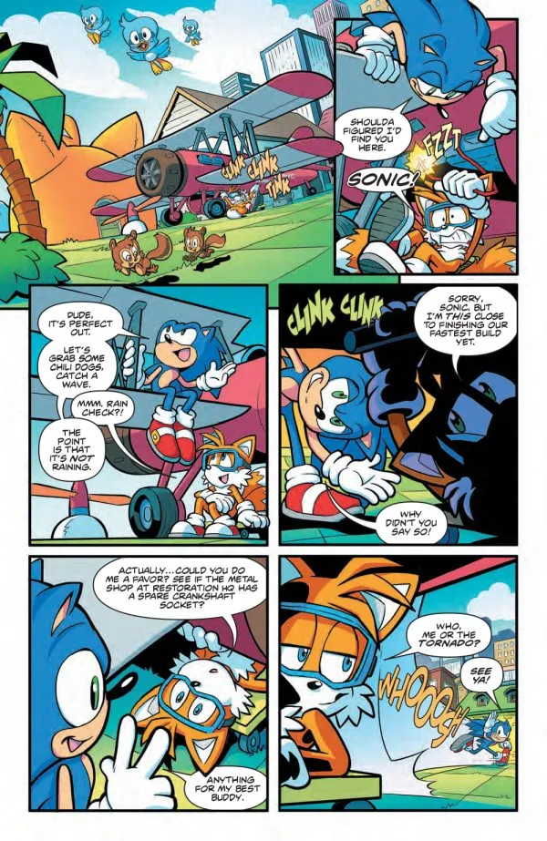IDW Endless Summer: Sonic the Hedgehog #1 - Comic Book Preview