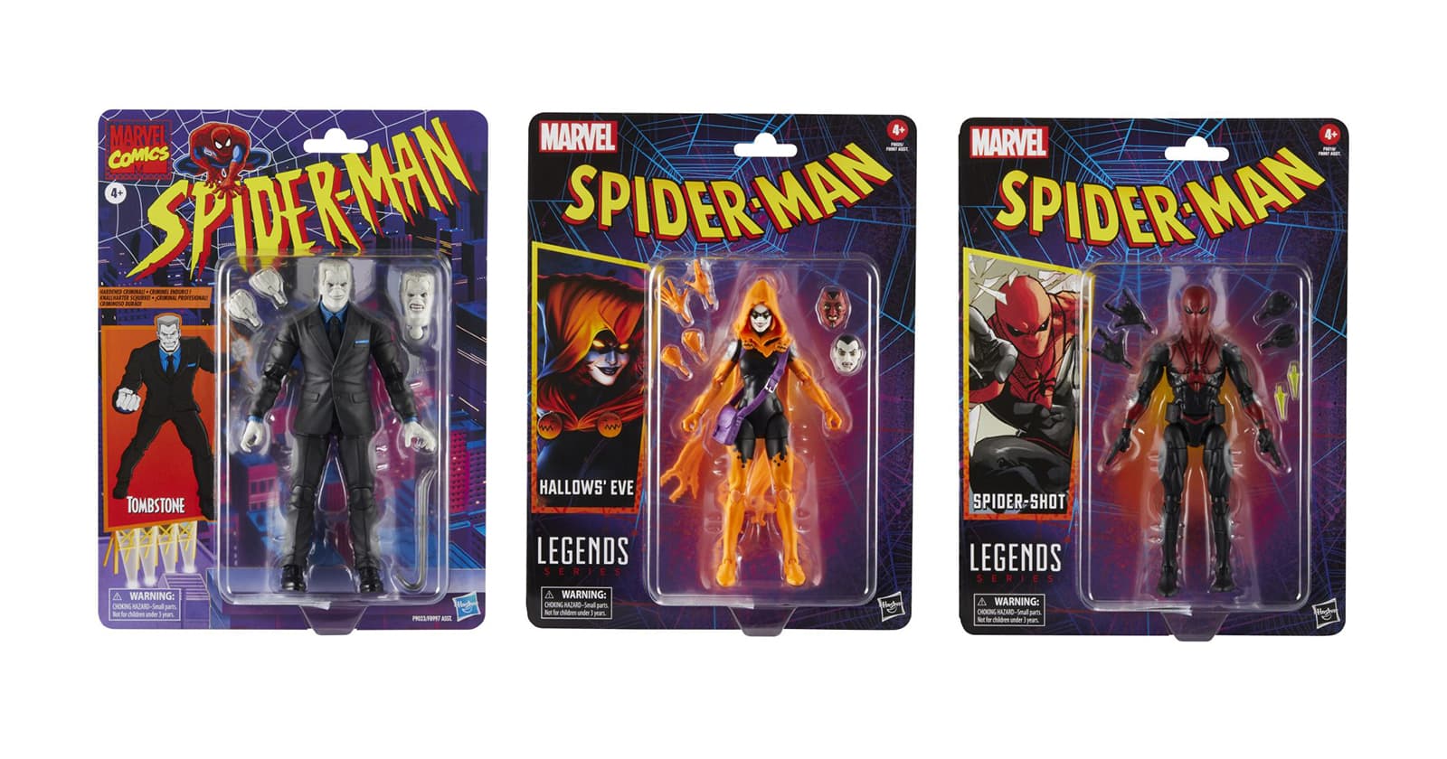 Hasbro's Marvel Legends Series adds Hallows' Eve, Tombstone, and Spider ...