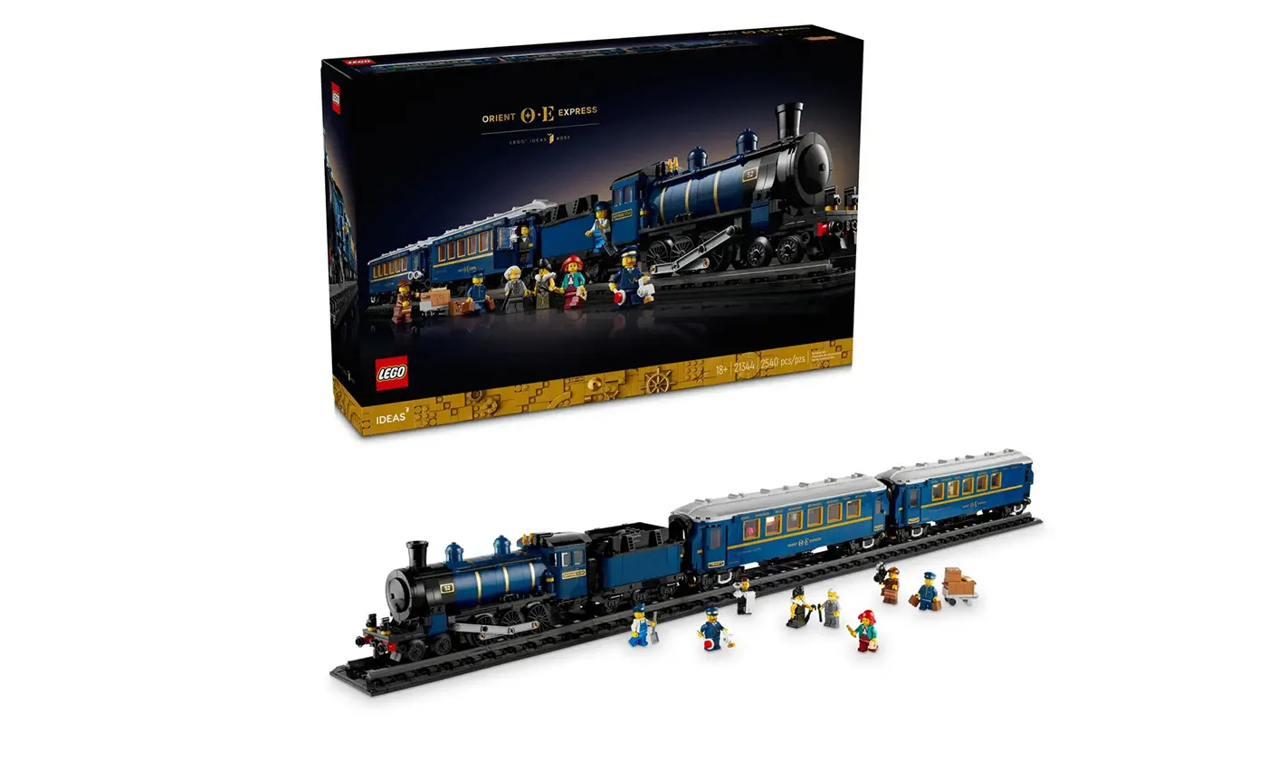 The Orient Express LEGO Ideas set officially revealed