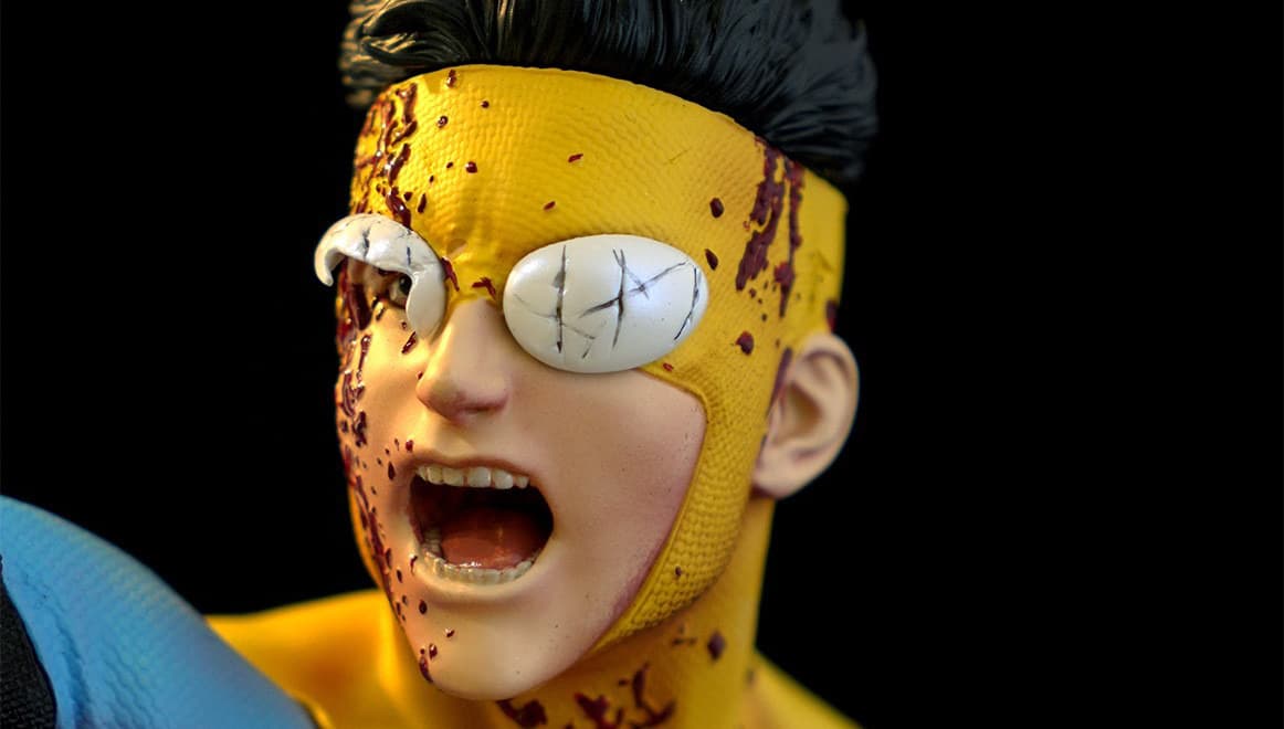 Kinetiquettes unveils 1:4 scale Mark Grayson Invincible diorama