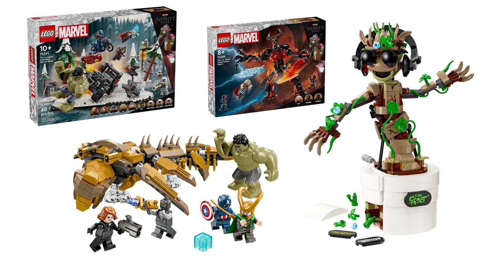 LEGO Marvel Summer 2024 sets recreate classic MCU moments