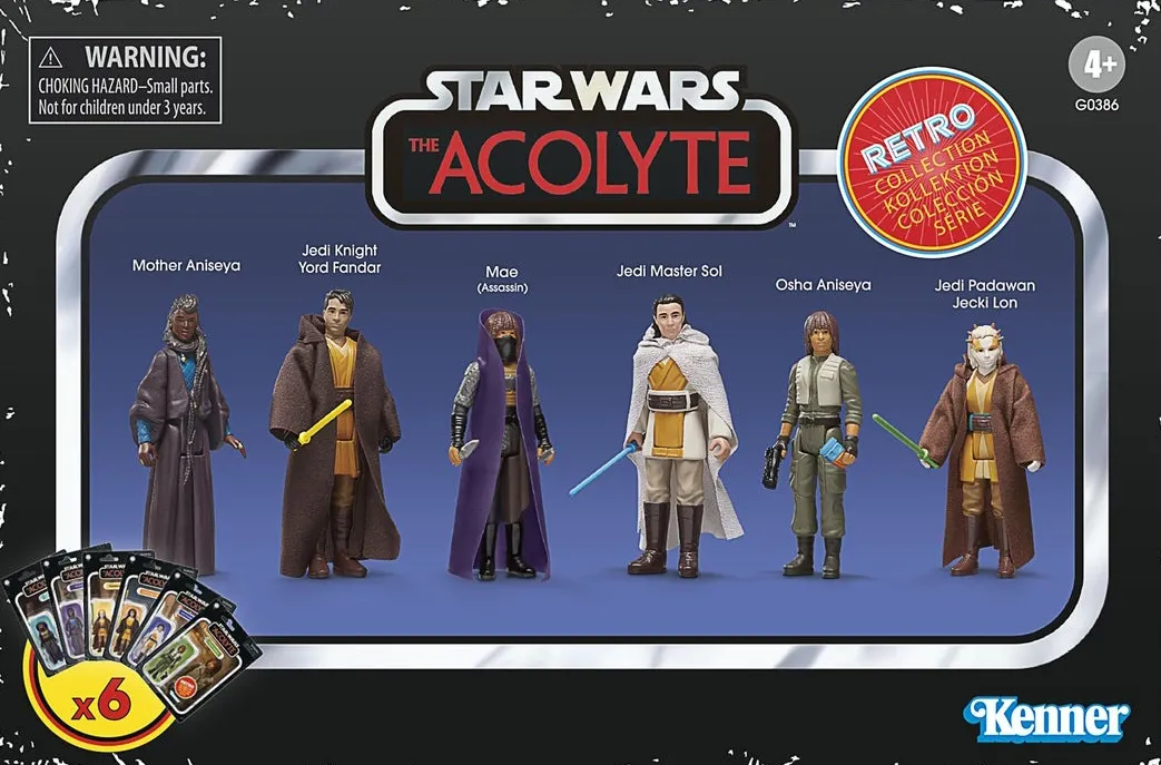 Star Wars: The Acolyte Retro Collection, Vintage Collection and Black ...