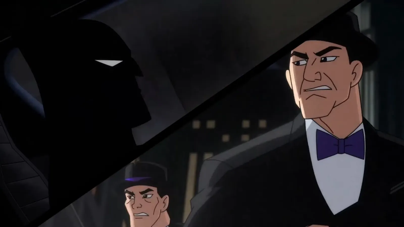 First clip from Batman: Caped Crusader sees the Batmobile in action