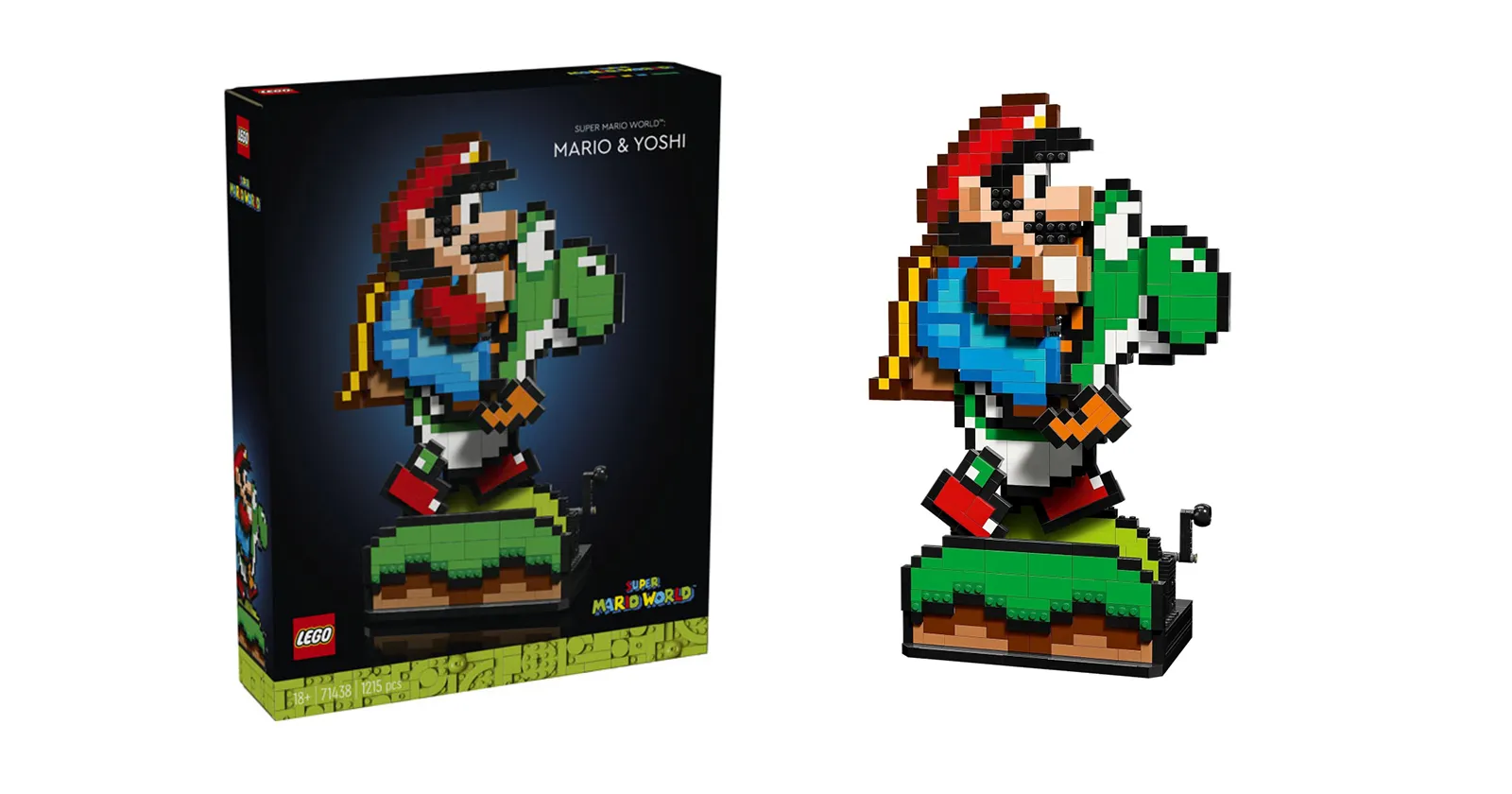 LEGO Super Mario World: Mario & Yoshi display set revealed