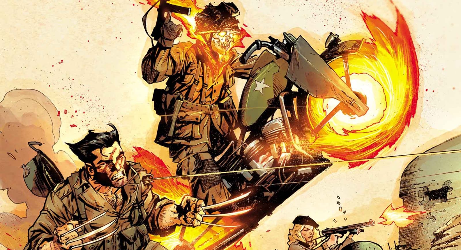 Marvel returns to WWII to explore the origin of Ghost Rider '44 in ...