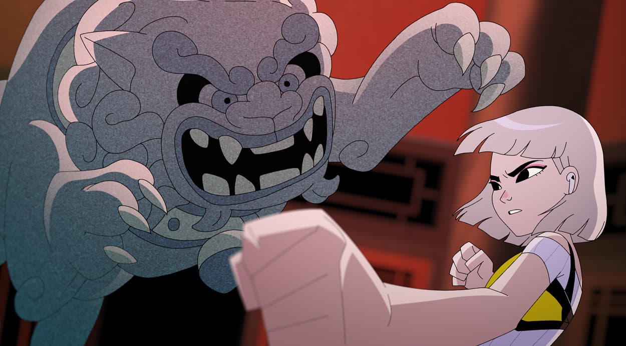 Jentry Chau vs. the Underworld animated series gets a trailer from Netflix