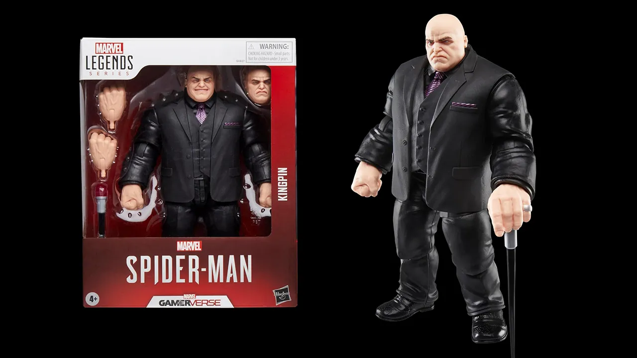 Marvel Legends Series Gamerverse Kingpin action figure unveiled by Hasbro