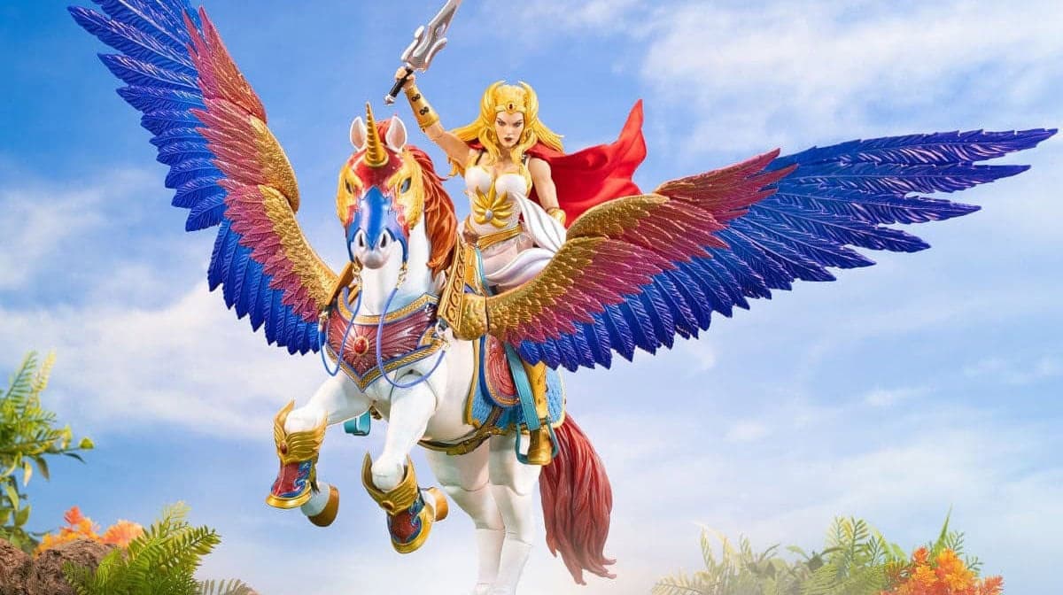 She-Ra and Swift Wind Masters of the Universe sixth scale figures ...
