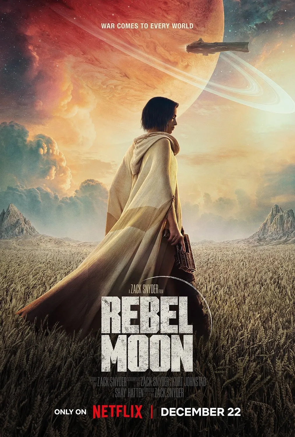 Zack Snyder on expanding his Rebel Moon universe with comics, animated series and podcasts