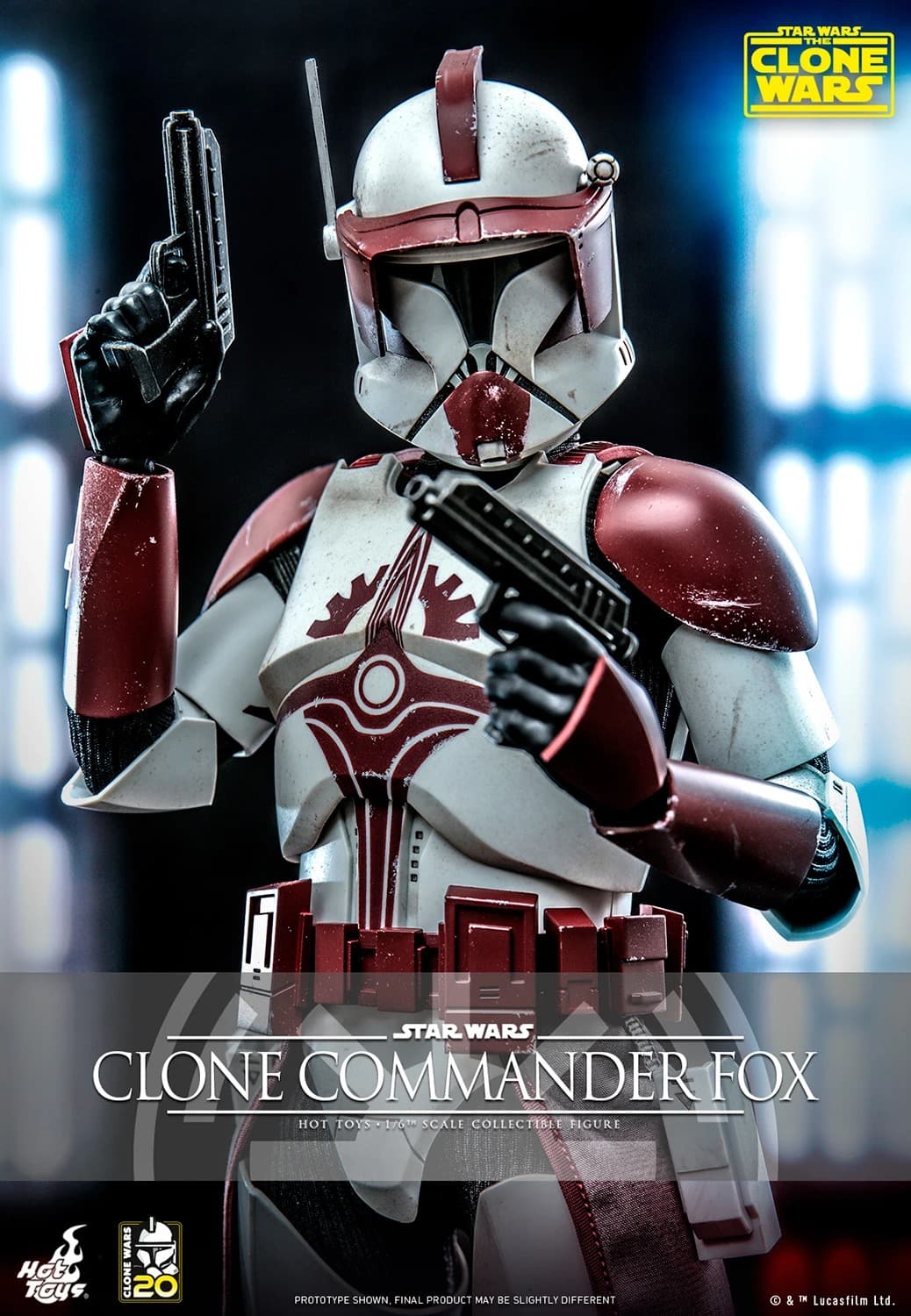 Hot Toys unveils Star Wars: The Clone Wars Clone Commander Fox sixth ...