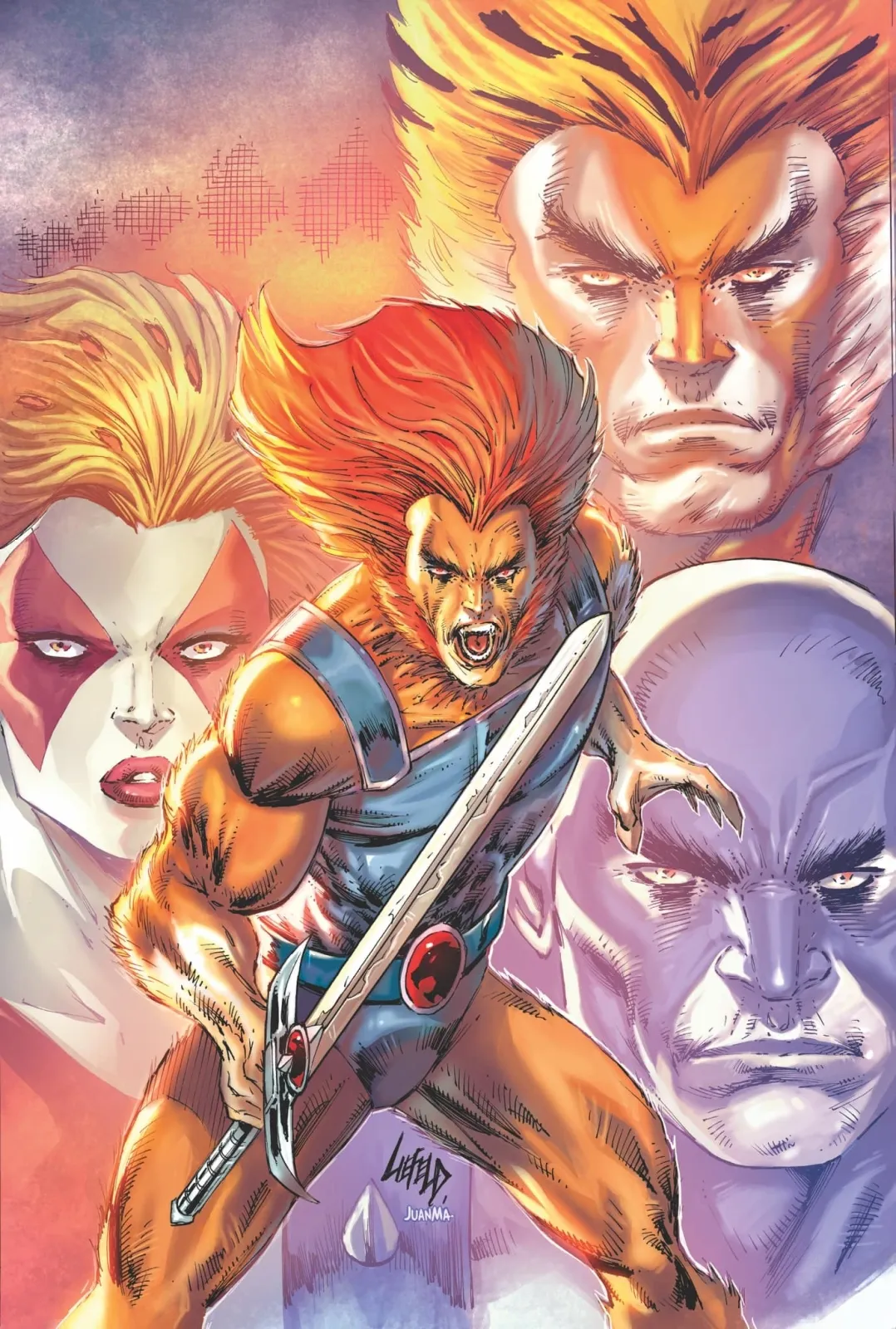Rob Liefeld covers ThunderCats #1