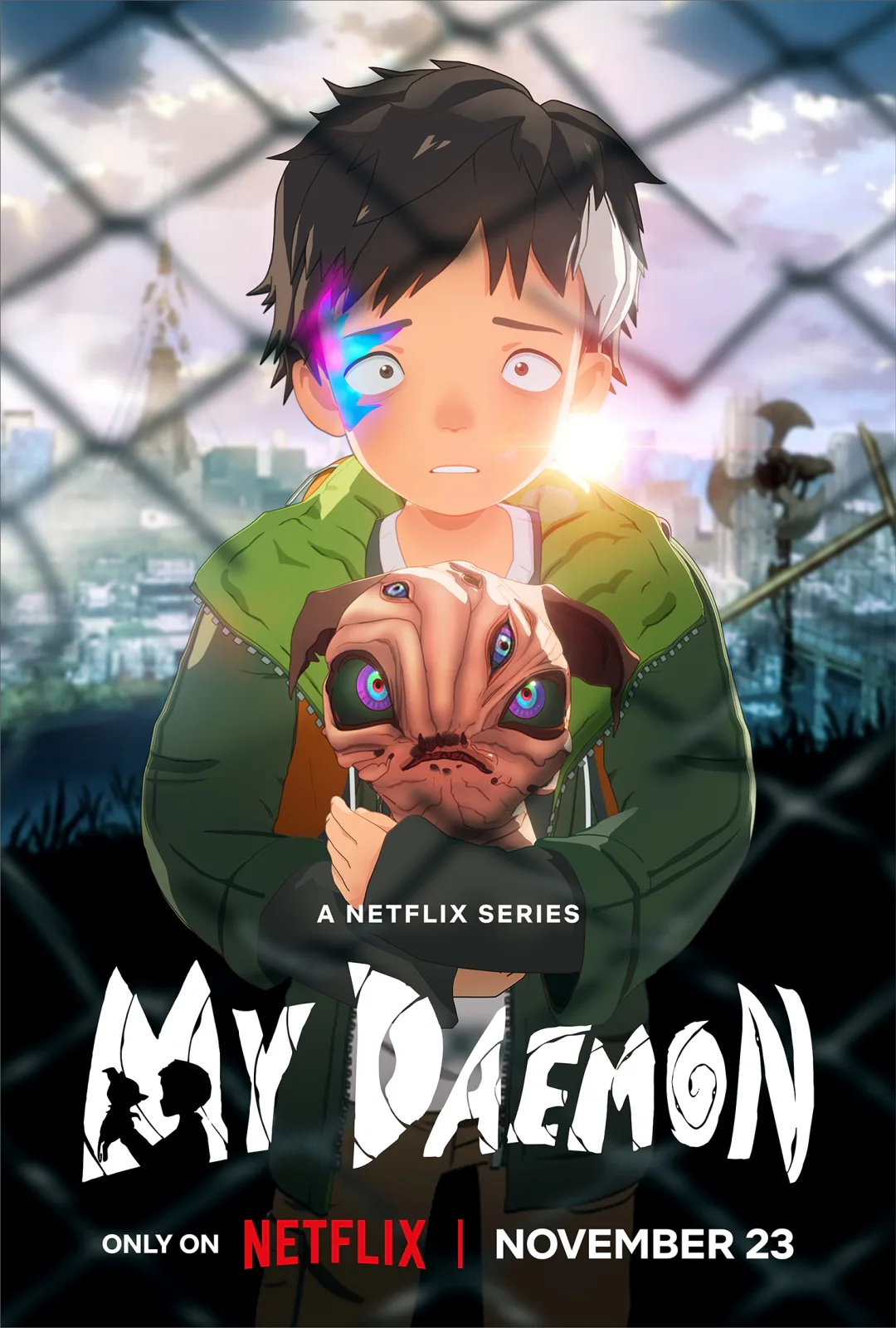 Netflix anime series My Daemon unveils trailer and poster