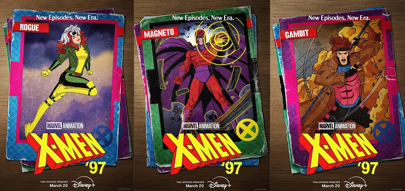 New X-Men '97 character posters and promo tease the animated X-Men revival