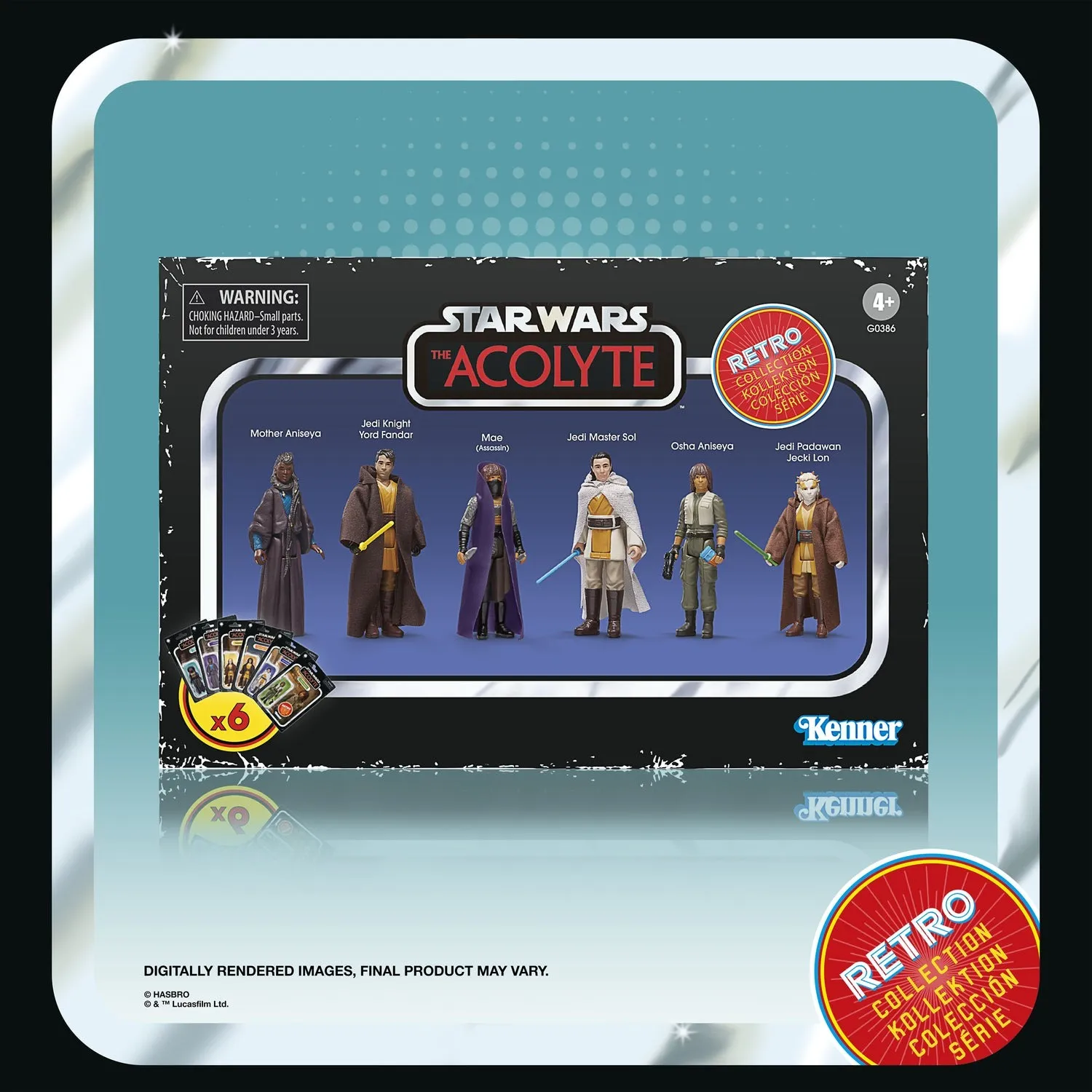 Star Wars: The Acolyte Retro Collection, Vintage Collection and Black ...