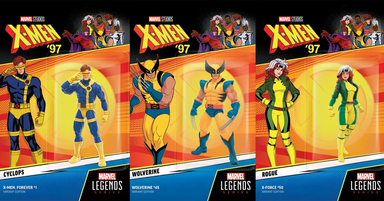 Marvel celebrates X-Men '97 with Marvel Legends Series variant covers