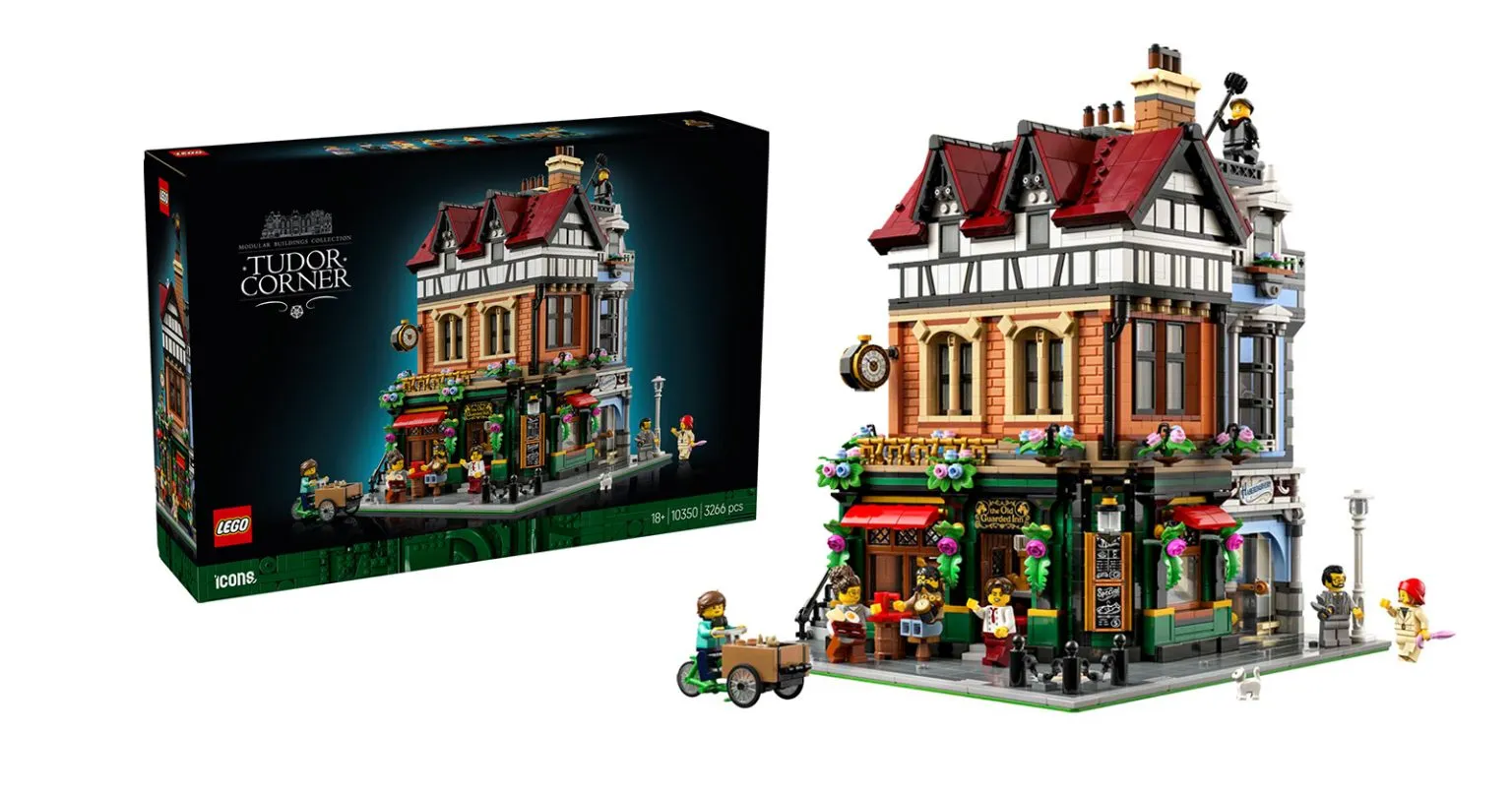 LEGO expands its Modular Buildings Collection with Tudor Corner set