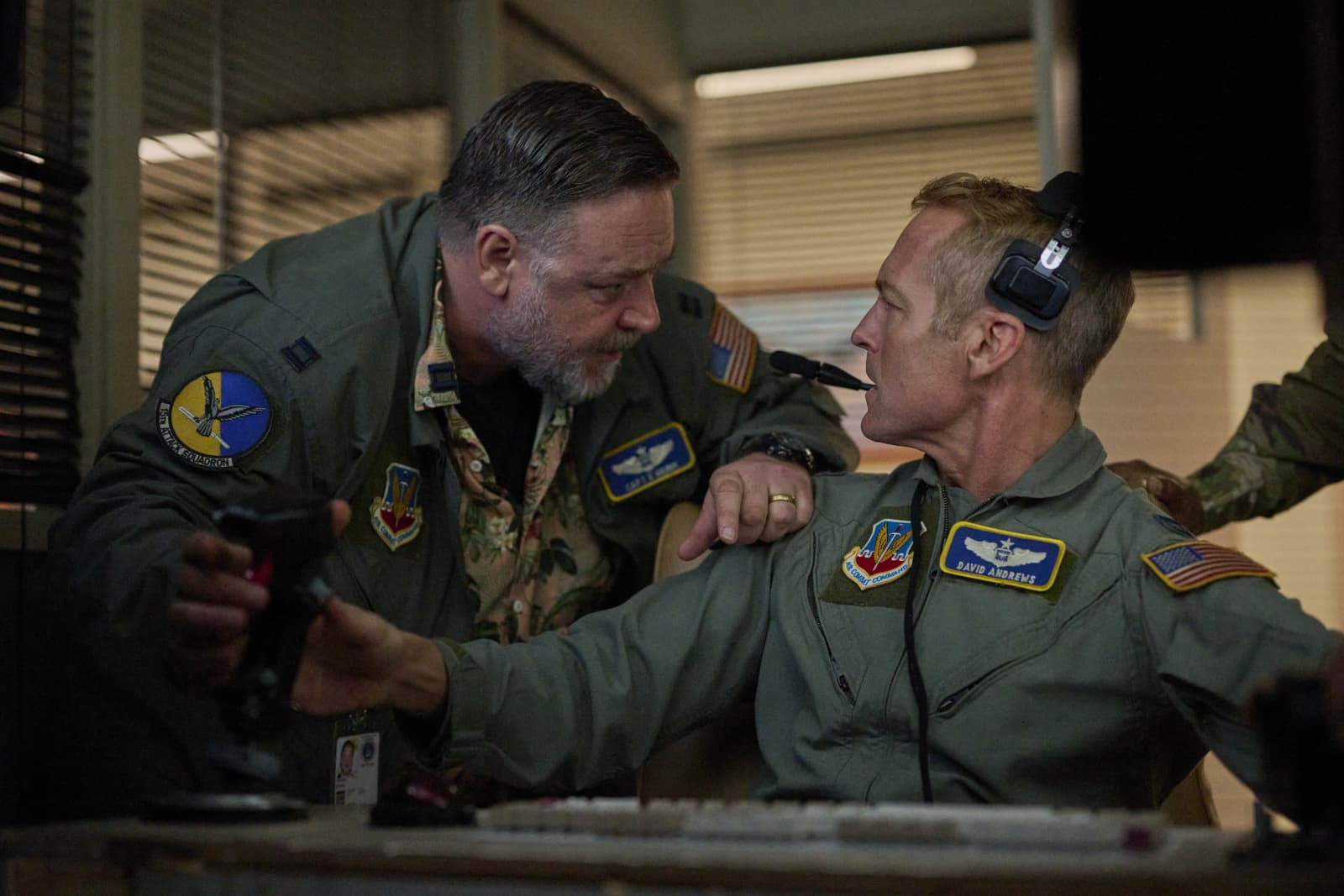 Trailer for action thriller Land of Bad starring Russell Crowe, Liam ...