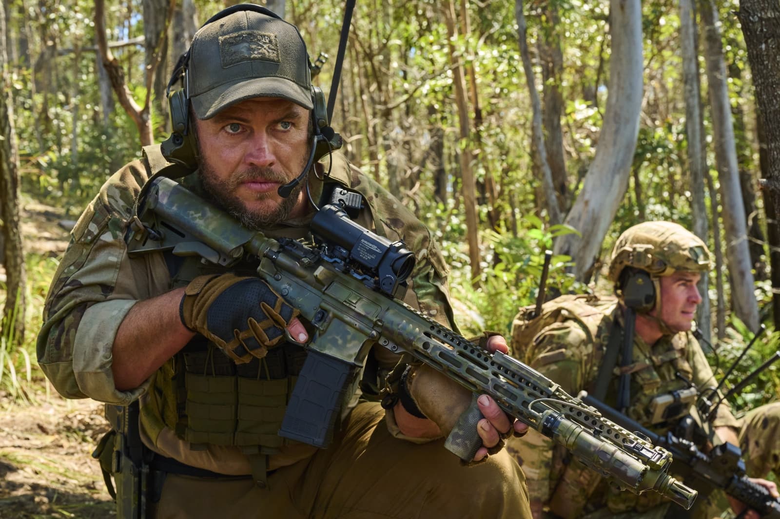 Trailer for action thriller Land of Bad starring Russell Crowe, Liam ...