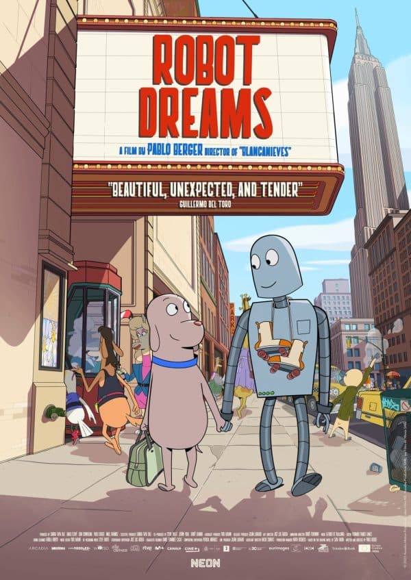 Heart-warming animated drama Robot Dreams unveils trailer