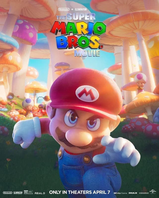 Tour the Mushroom Kingdom in first The Super Mario Bros. Movie clip