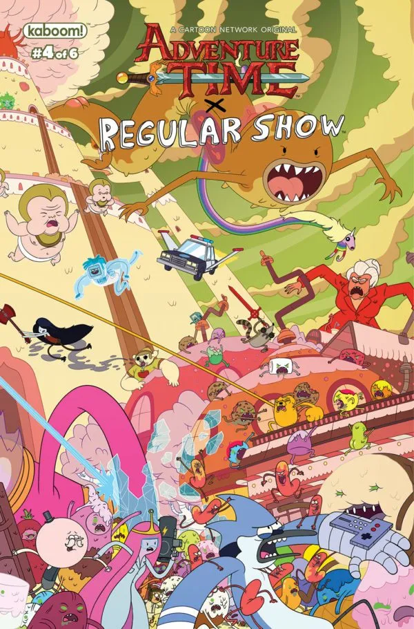 Adventure Time Crossover Regular Show