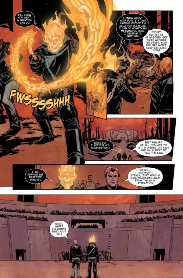 Ghost Rider Vs Mephisto