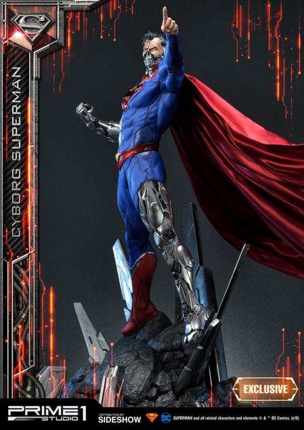 Cyborg Superman Vs Superman Prime