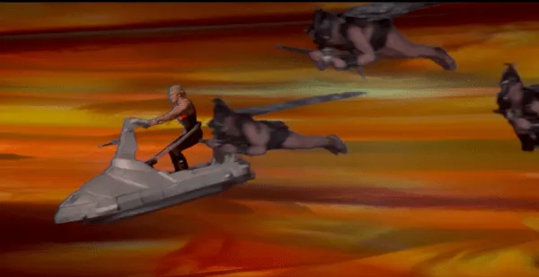 Flash Gordon Movie Flying