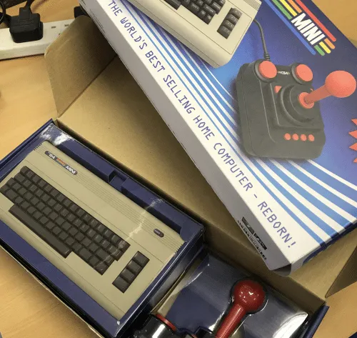 THEC64 reveals images of the MINI box samples