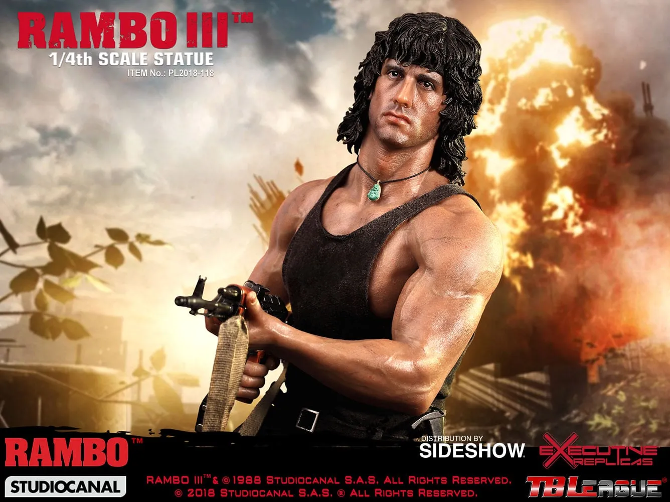 Phicen's Rambo III collectible statue available to pre-order now