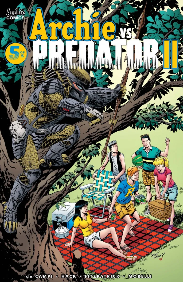 Get a first look at Archie vs. Predator II #5