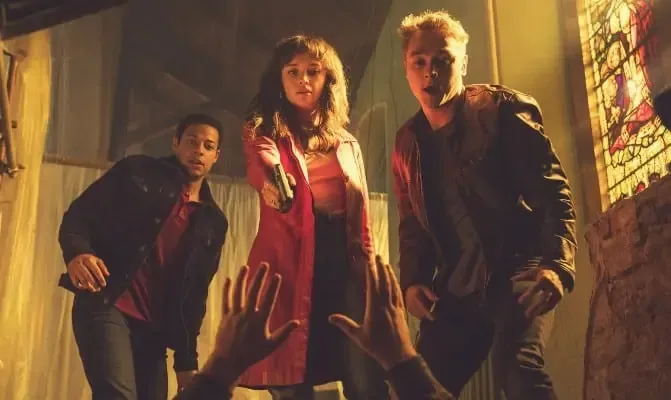 New trailer for crime caper Pixie starring Olivia Cooke, Ben Hardy and ...