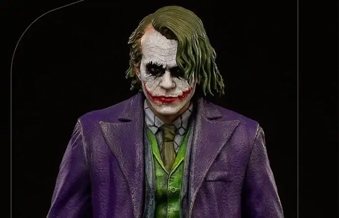 Iron Studios' new Joker statue from The Dark Knight available to pre ...