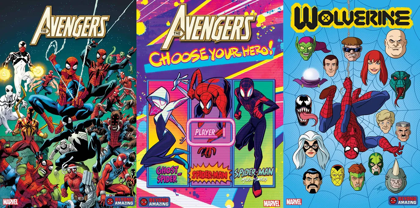 Marvel's Beyond Amazing covers celebrate 60 years of Spider-Man