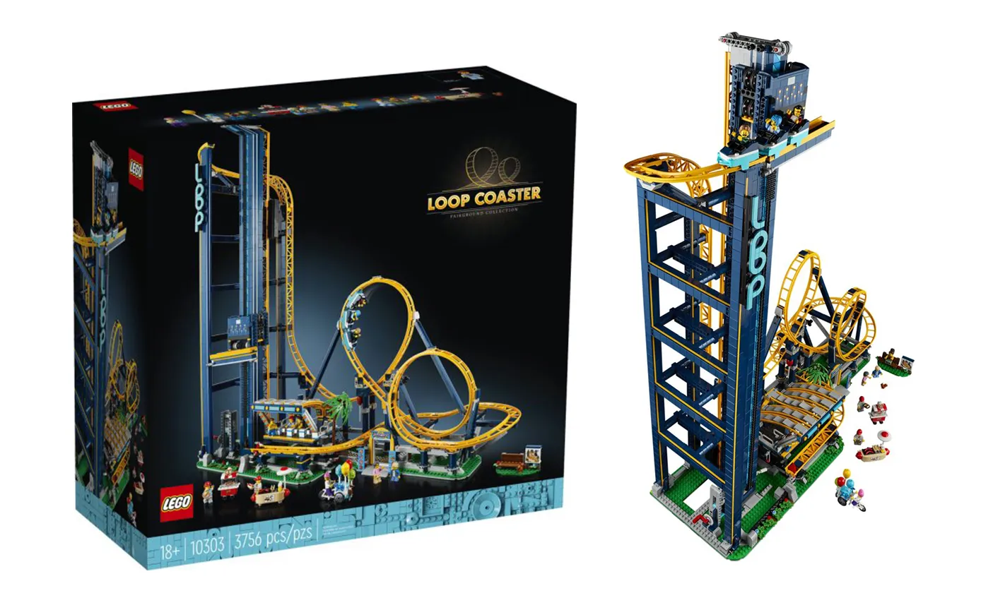 LEGO expands its Fairground Collection with LEGO Loop Coaster