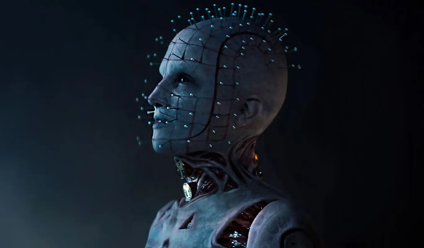 New look at Jamie Clayton's Pinhead from the Hellraiser reboot