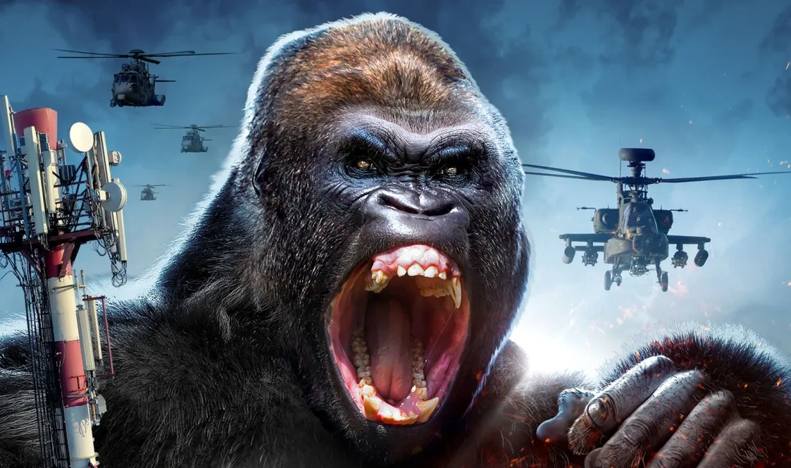 Trailer for monster movie Mega Ape starring Bai Ling and Tom Sizemore