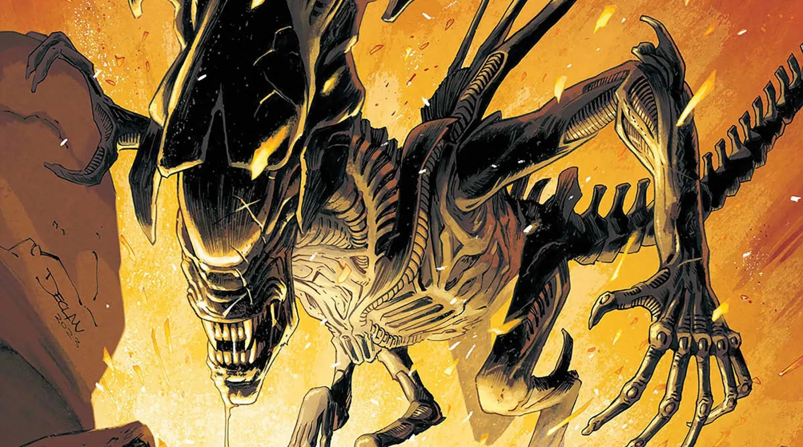 A war between Xenomorphs erupts in Marvel's Alien Annual
