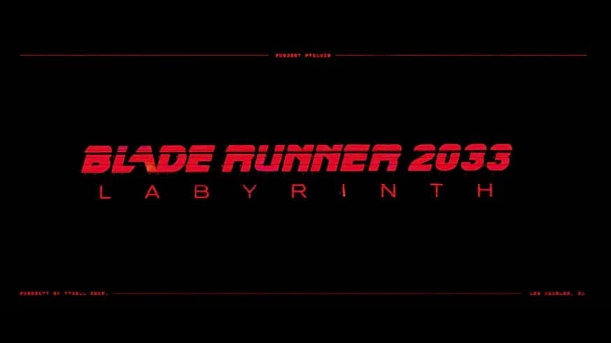 Blade Runner 2033: Labyrinth gets a reveal trailer from Annapurna ...
