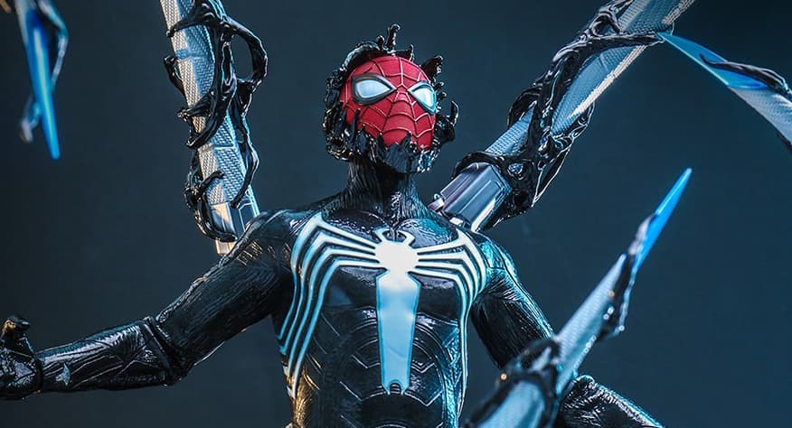 Hot Toys unveils Black Suit Peter Parker sixth scale figure from Marvel ...
