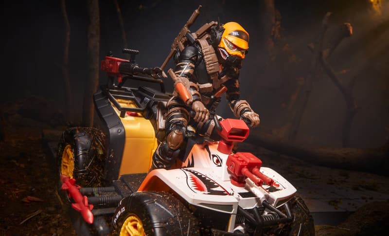 G.I. Joe Classified Series Tiger Force Wreckage & Tiger Paw ATV ...